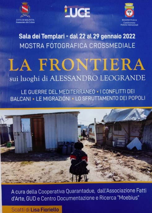 Quindici Molfetta - La frontiera. Mostra nella Sala dei Templari di ... Quindici Molfetta - La frontiera. Mostra nella Sala dei Templari di ...